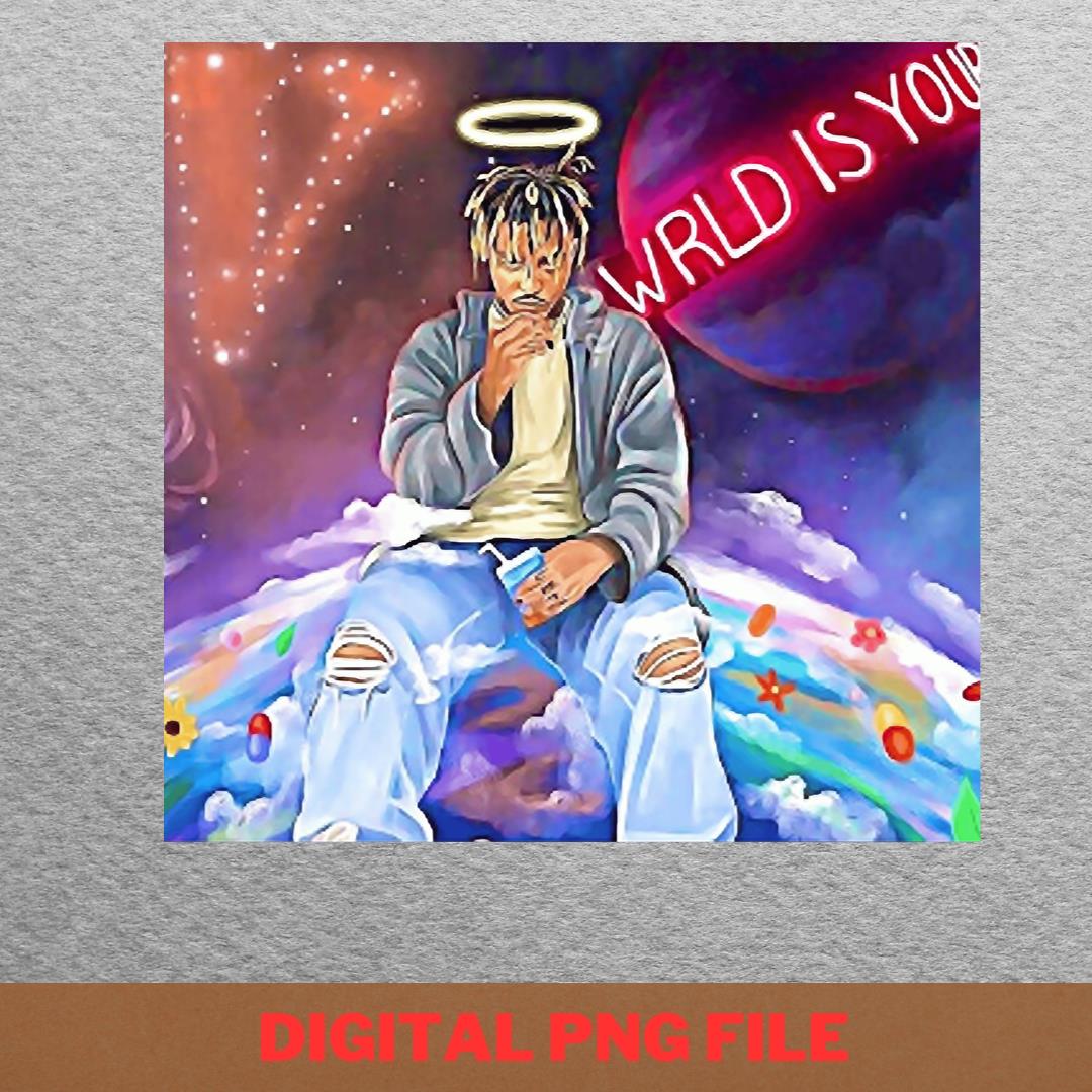 Juice Wrld Artistic Vision PNG, rainbow friends PNG, Rapper | Inspire ...