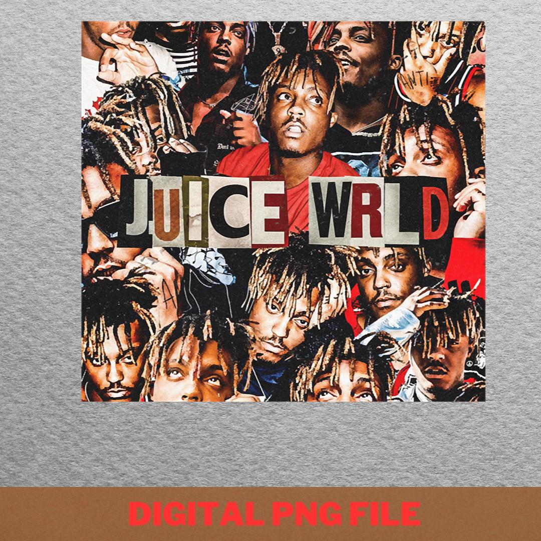 Juice Wrld Influential Tracks PNG, rainbow friends PNG, Rapp | Inspire ...