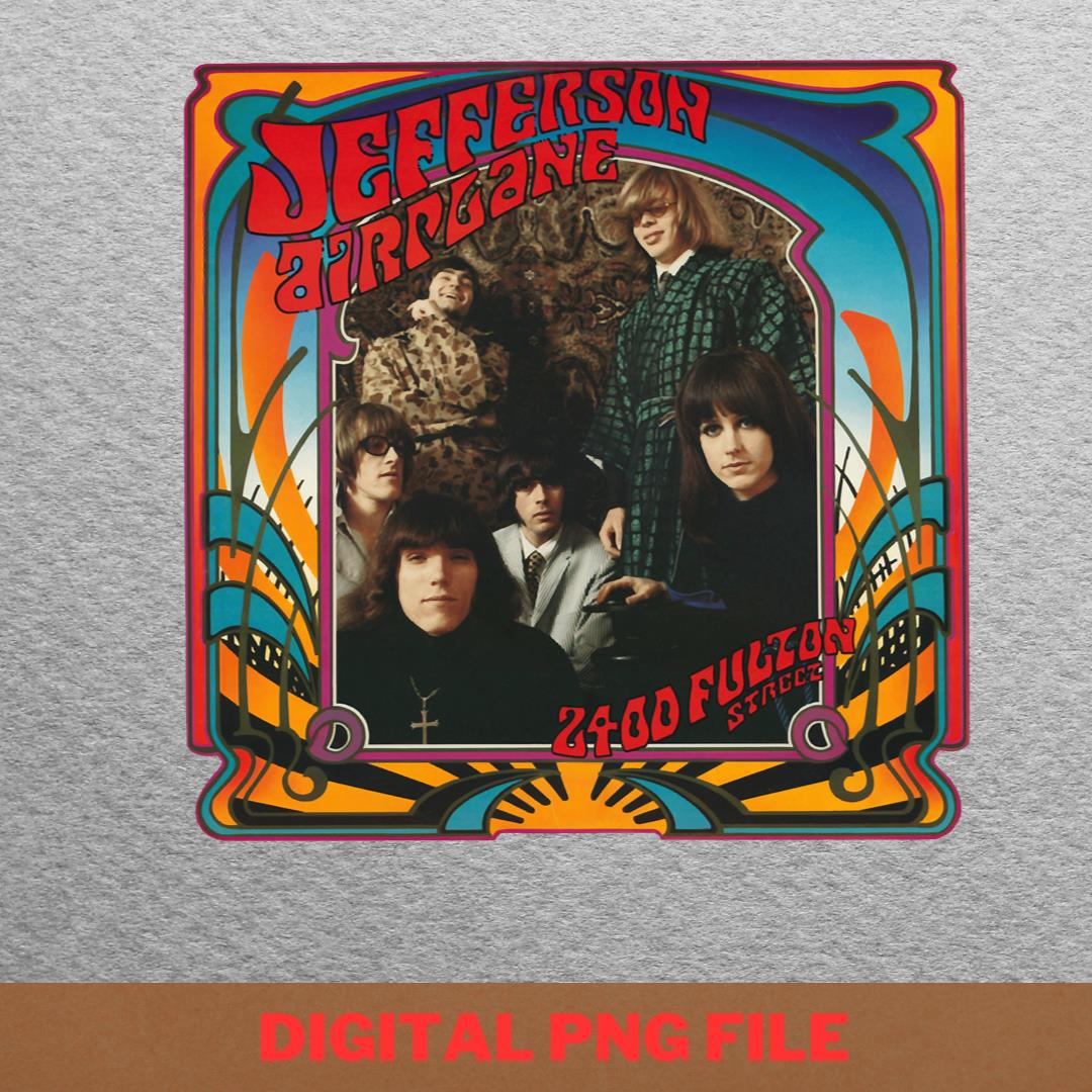 Jefferson Airplane Psychedelic Soundscapes PNG, Jefferson Ai | Inspire ...