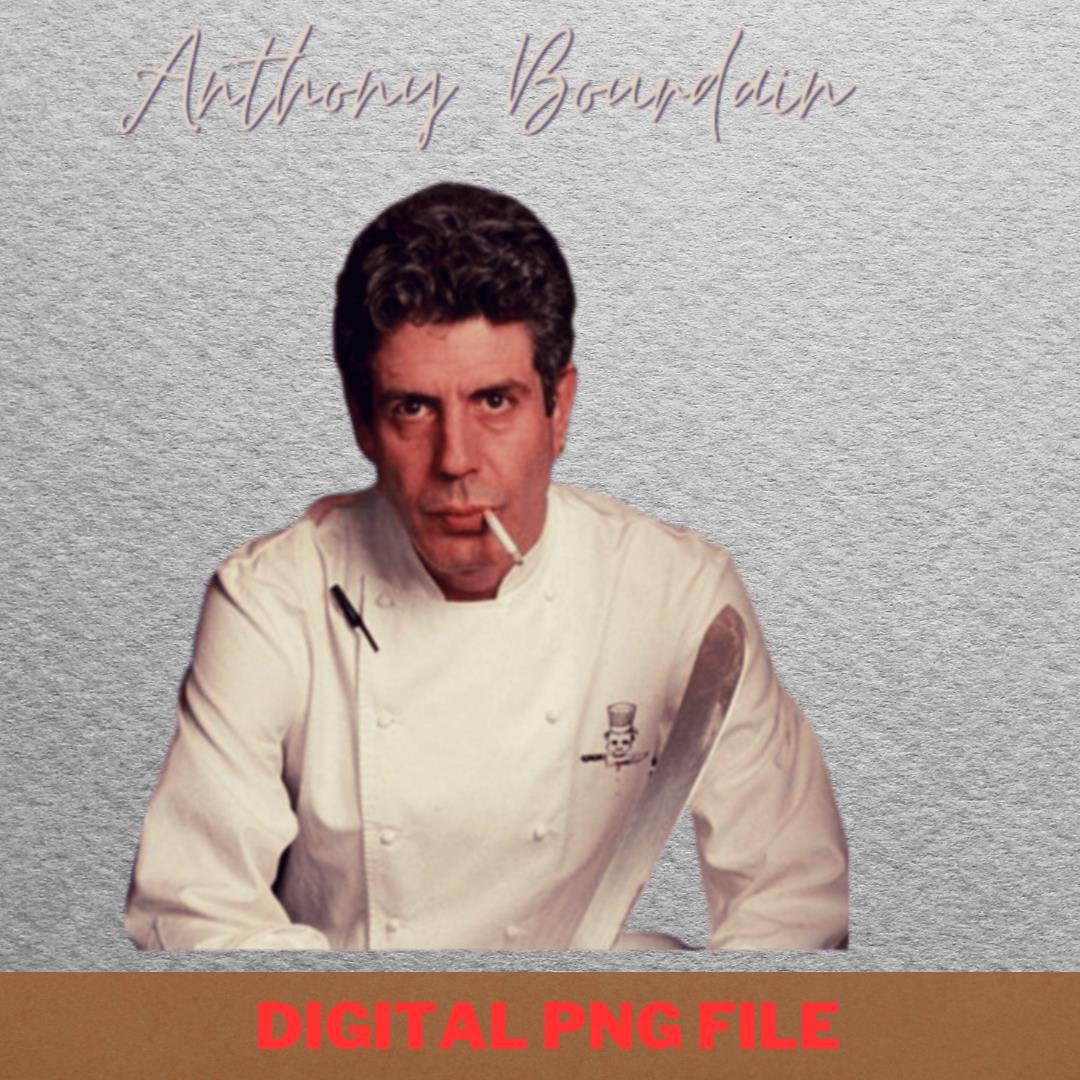 Anthony Bourdain Savored Simplicity PNG, Anthony Bourdain PN | Inspire Uplift