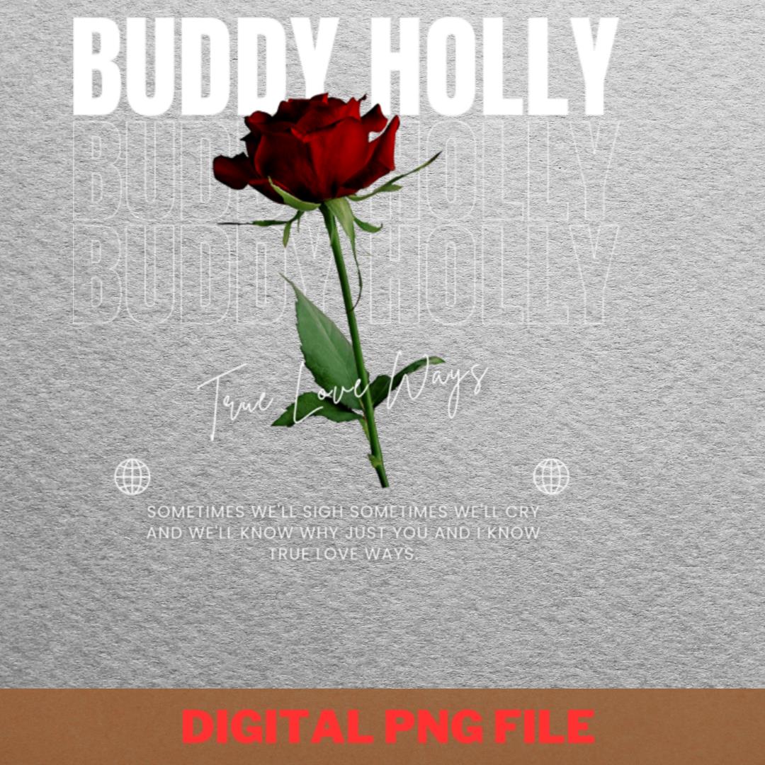 Buddy Holly Roll PNG, Buddy Holly PNG, Rock And Roll Digital | Inspire ...