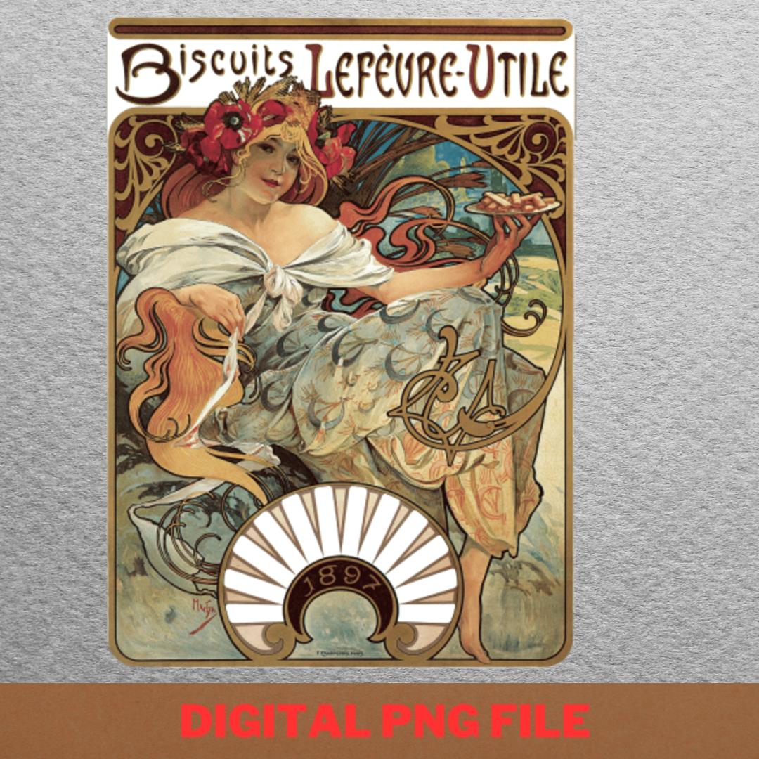 Alphonse Mucha Refined PNG, Alphonse Mucha PNG, Art Nouveau | Inspire ...