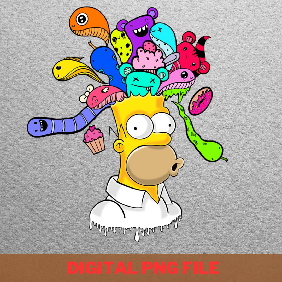 Homer Simpson Sleep PNG, Homer Simpson PNG, The Simpsons Dig | Inspire ...