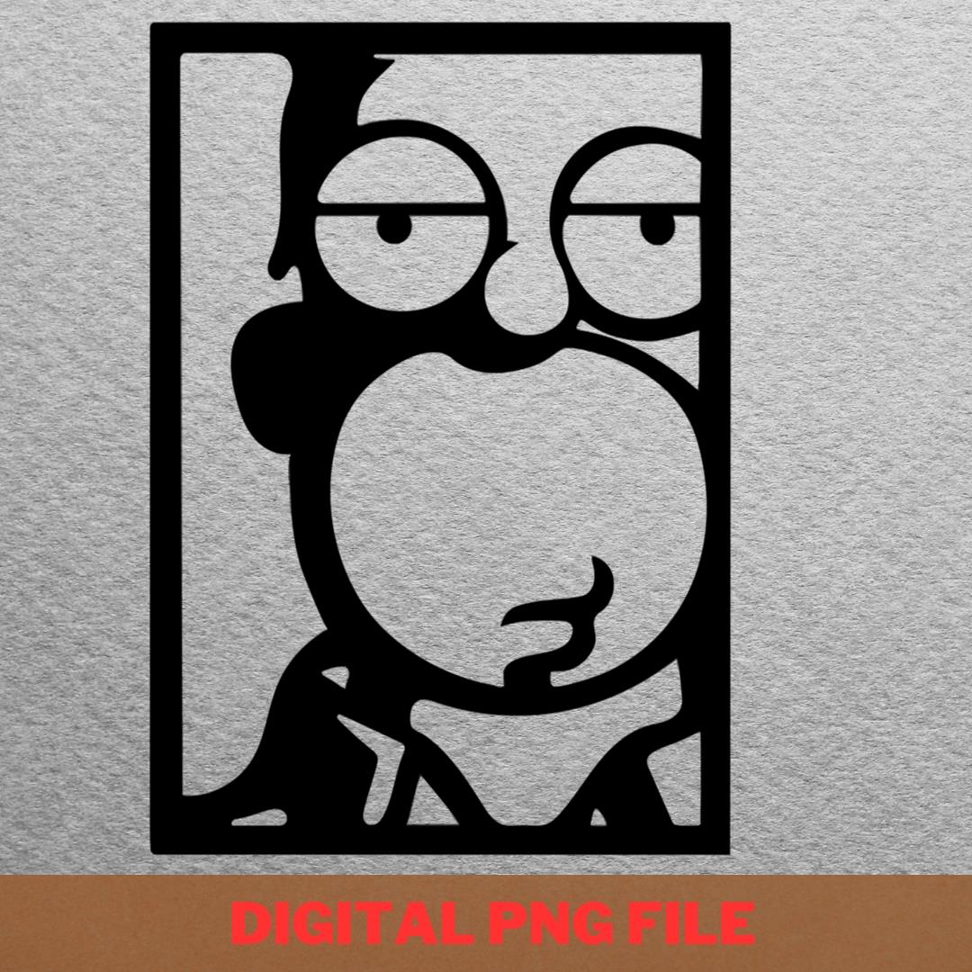 Homer Simpson Yawn PNG, Homer Simpson PNG, The Simpsons Digi | Inspire ...
