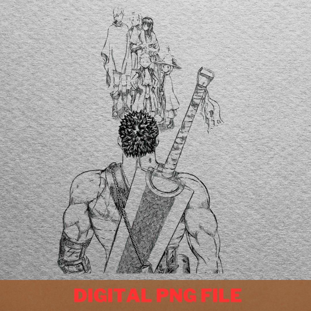 Berserk Abyssal Blade PNG, Berserk PNG, Black Swordsman Digi | Inspire ...