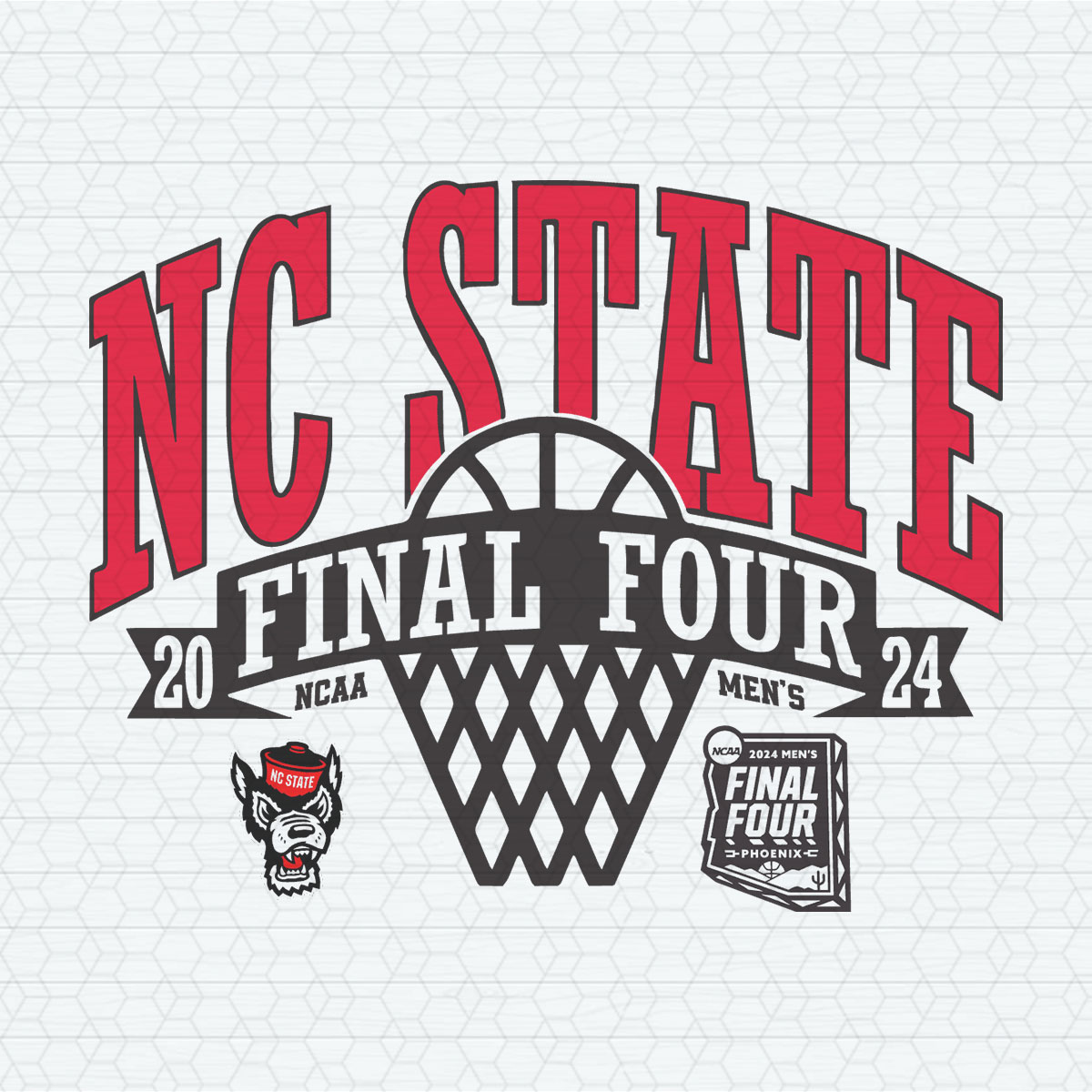 Nc State Final Four 2024 Mens Basketball SVG - Inspire Uplift