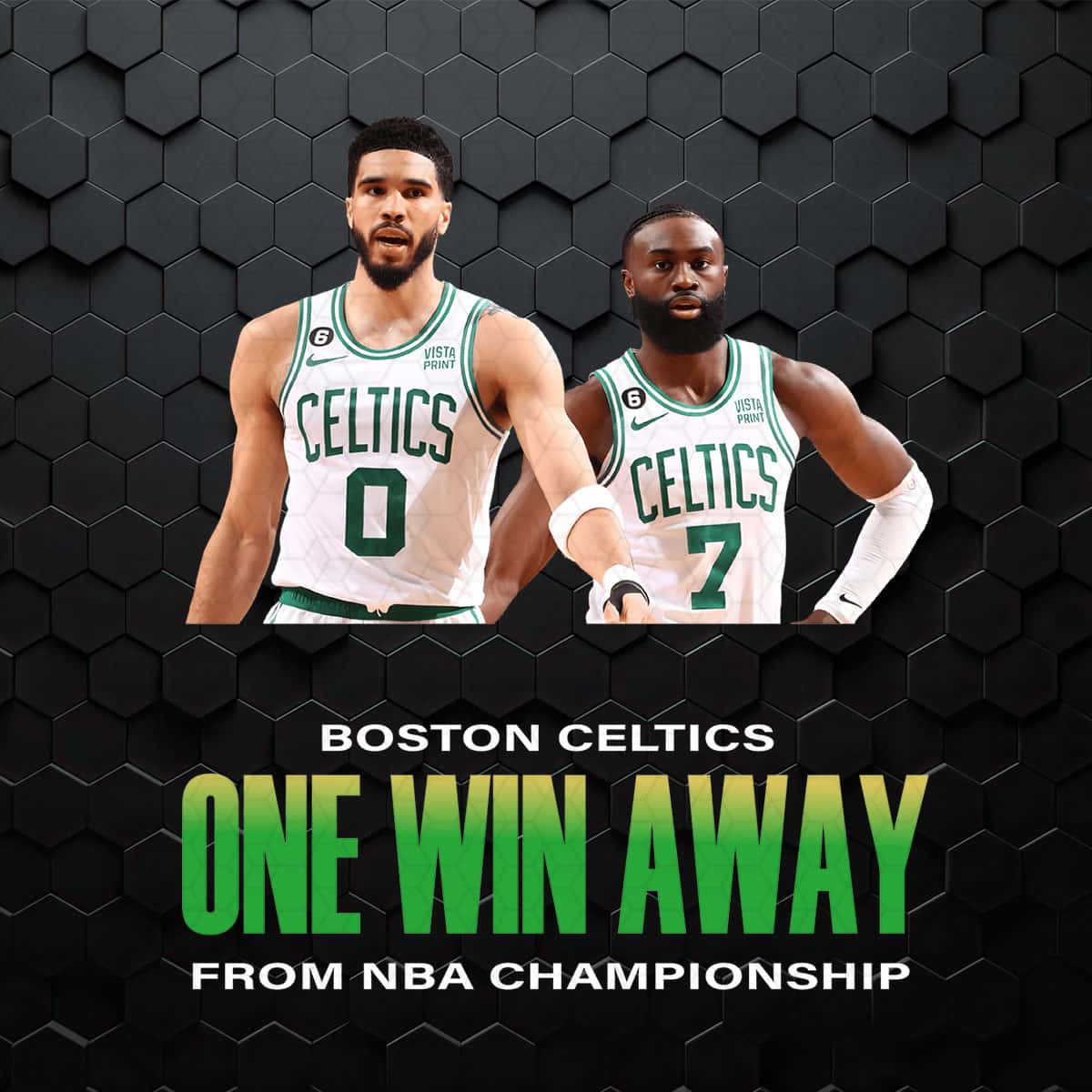 Celtics One Win Away From Championship PNG | Inspire Uplift