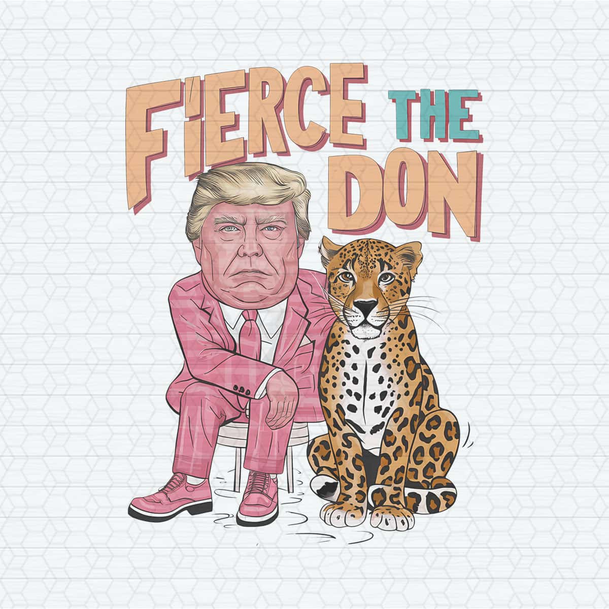 Caricature Donald Trump Voting Tiger America PNG | Inspire Uplift