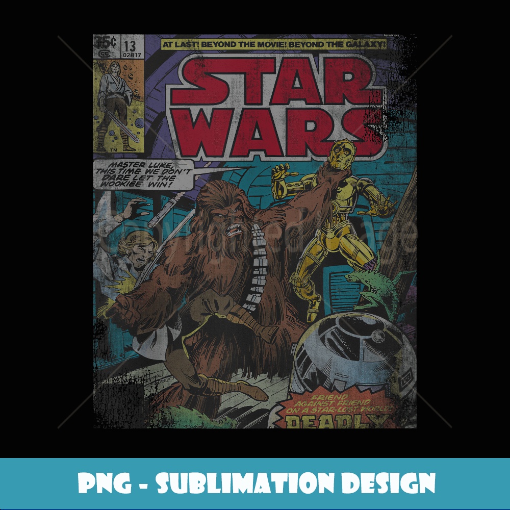 Star Wars Chewbacca Wookiee Win Retro Comic Cover Tank Top - | Inspire ...
