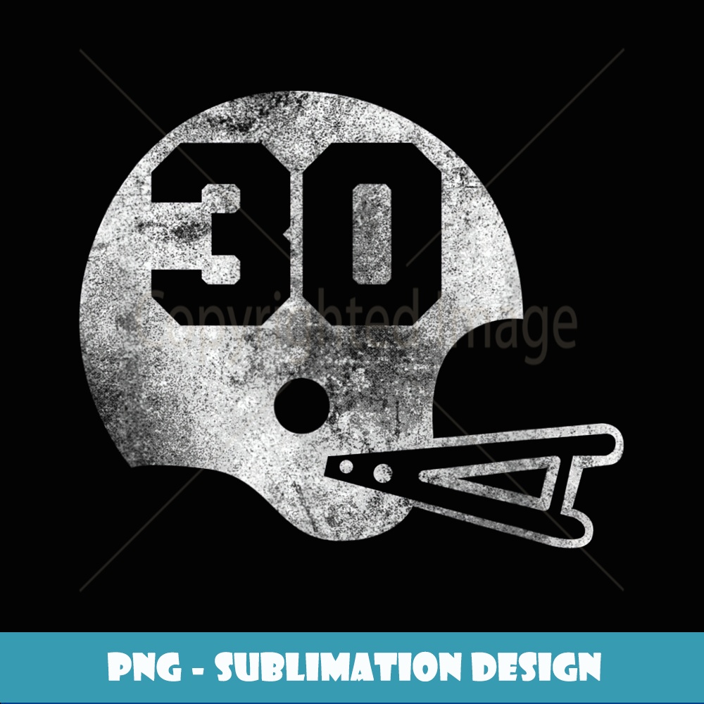 Vintage Football Jersey Number 30 T Player Number - Unique S | Inspire ...