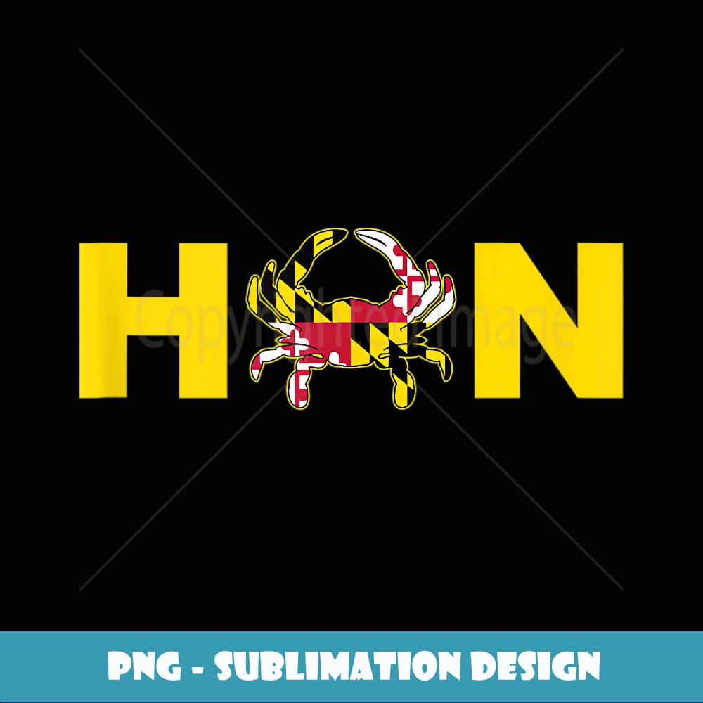 Baltimore Hon Maryland State Flag Crab Banner - Sublimation- | Inspire ...