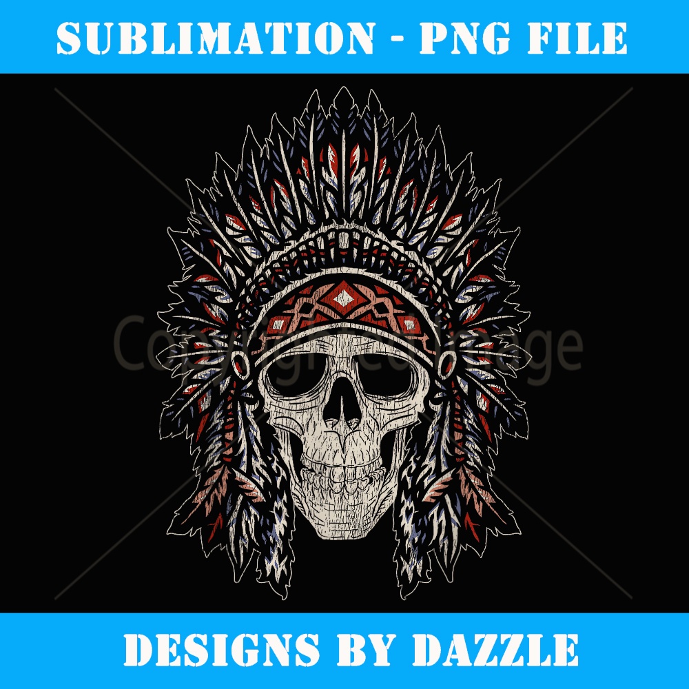 Skull Headdress Native Pride Indigenous Native American - PN | Inspire ...