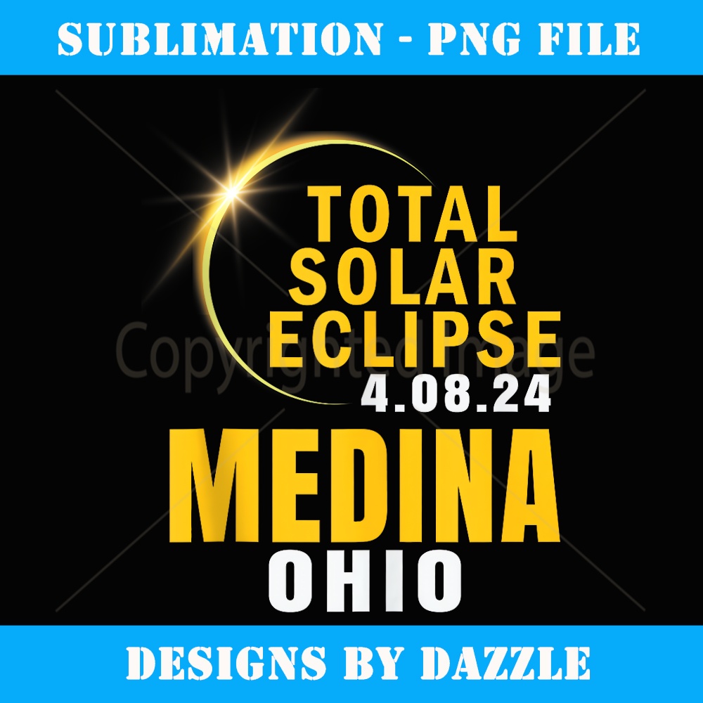 Mens Medina OH Total Solar Eclipse 2024 Solar Eclipse Medina | Inspire ...