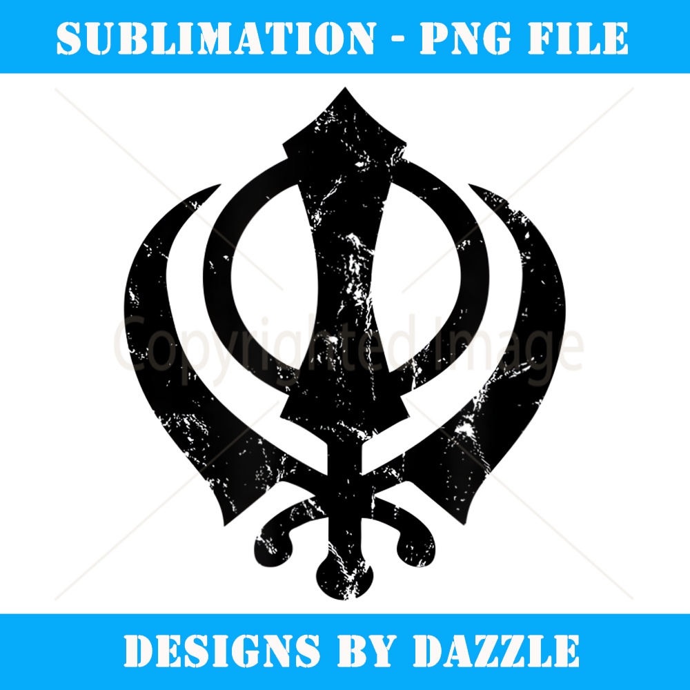 Khanda Sikh Symbol Chakkar Kirpans Chakra Sikhism Sign - PNG | Inspire ...