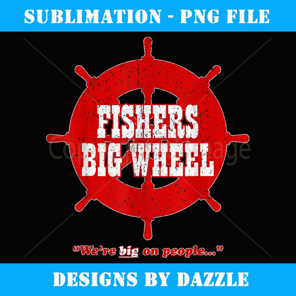 Vintage Distressed Fisher's Big Wheel - Instant Sublimation | Inspire ...