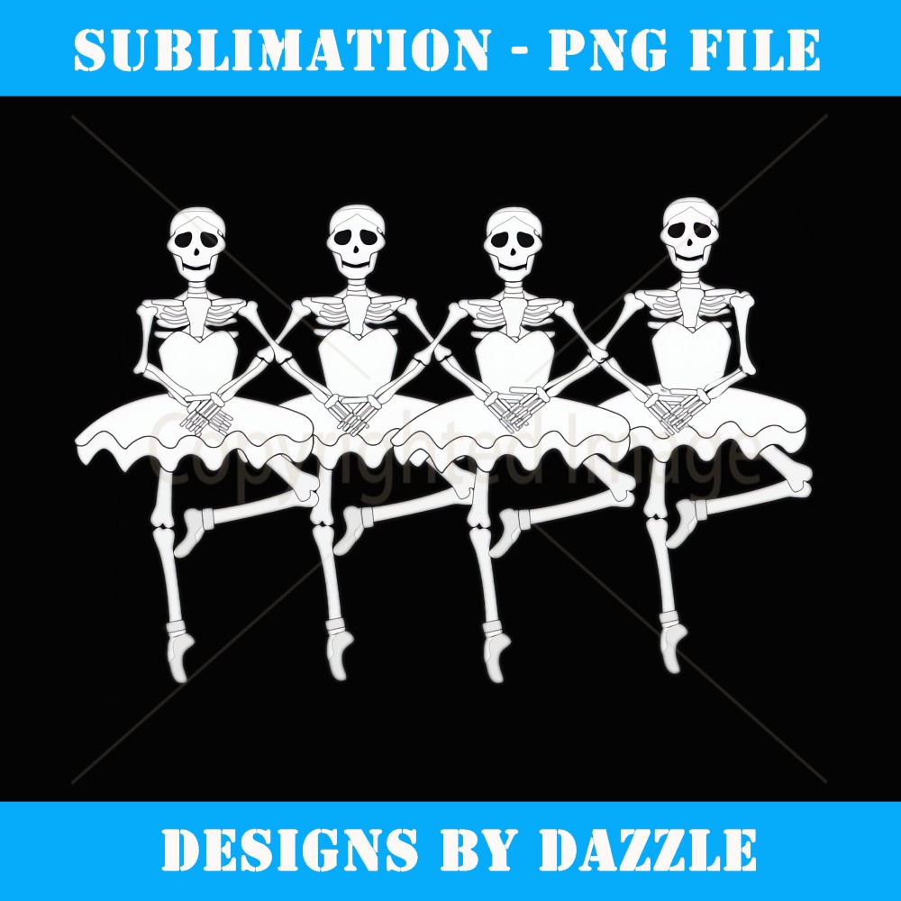 Halloween for Dancers Funny Skeleton Swan Lake Ballet - Crea | Inspire ...