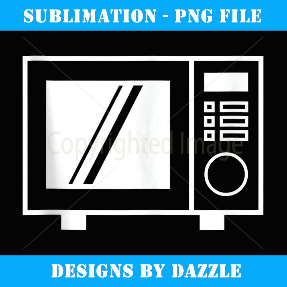 Microwave Halloween Costume - Premium Sublimation Digital Do | Inspire ...