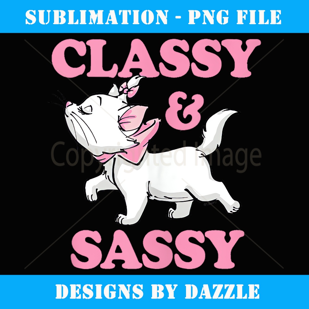 Disney The Aristocrats Marie Classy & Sassy - Premium Sublim - Inspire ...