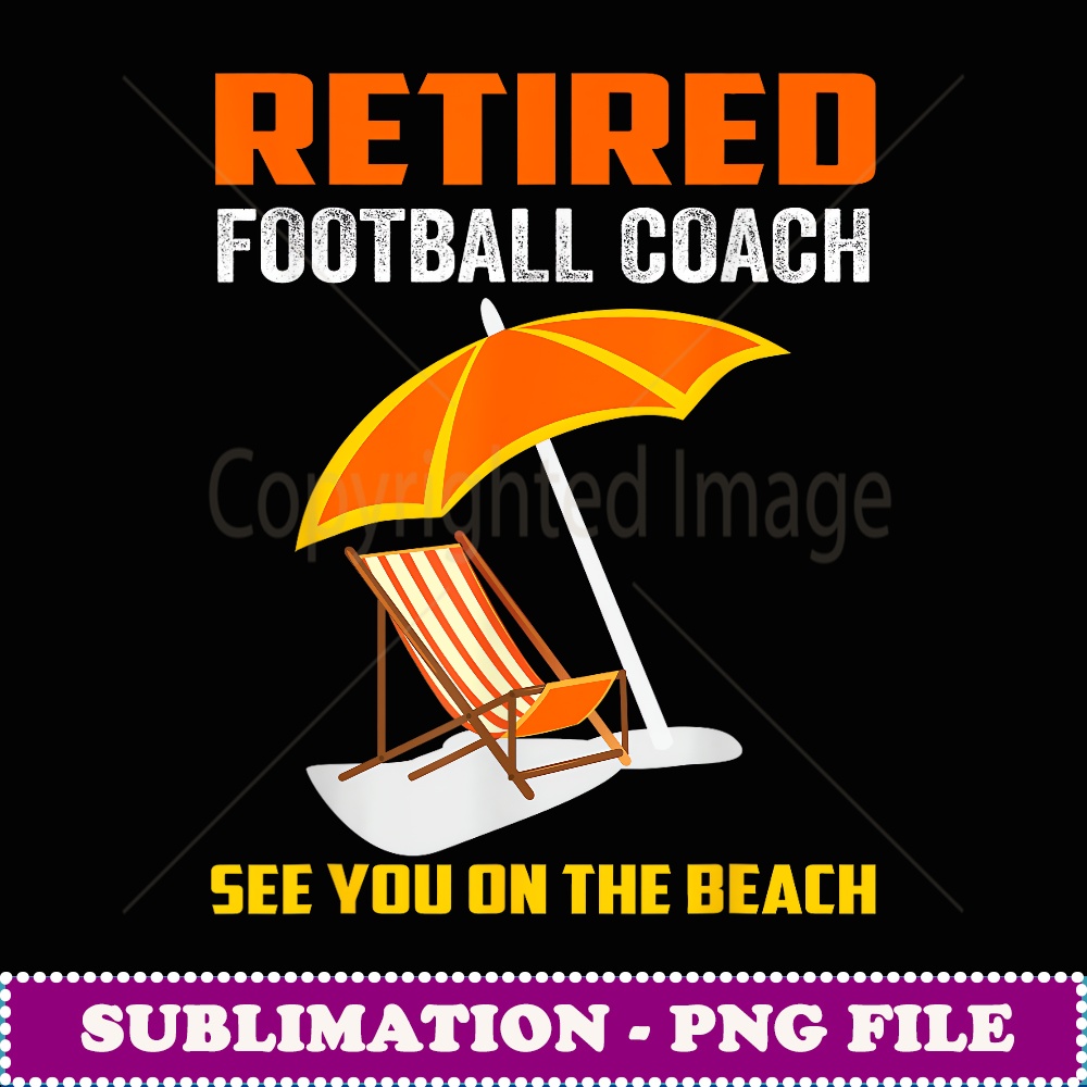 Retired Football Coach Retirement Gifts - Artistic Sublimati | Inspire ...