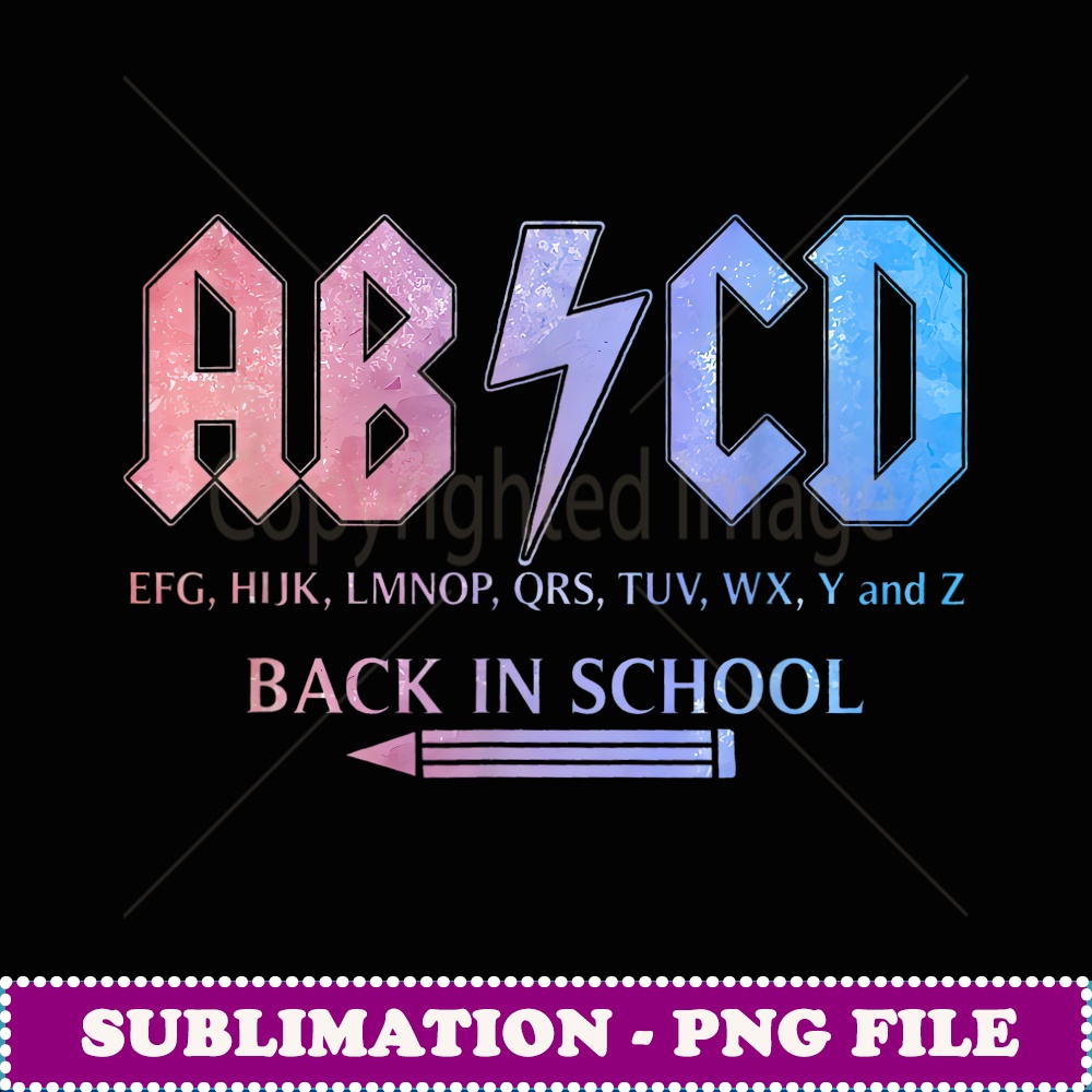 ABCD EFG HIJK Rock Graphic Teacher Back To School - Digital | Inspire ...