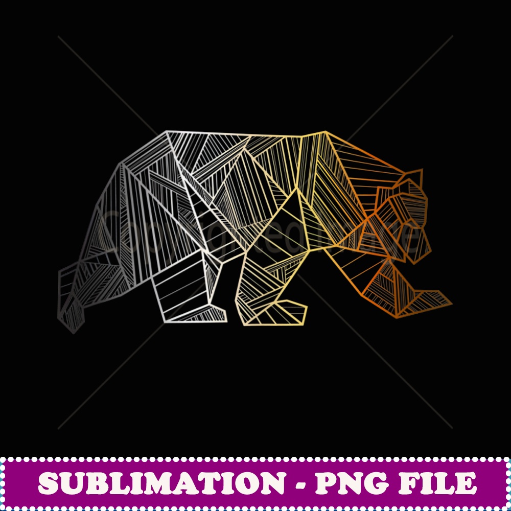 Geometric Bear Pride Premium Design for Gay Bears - Exclusiv | Inspire ...