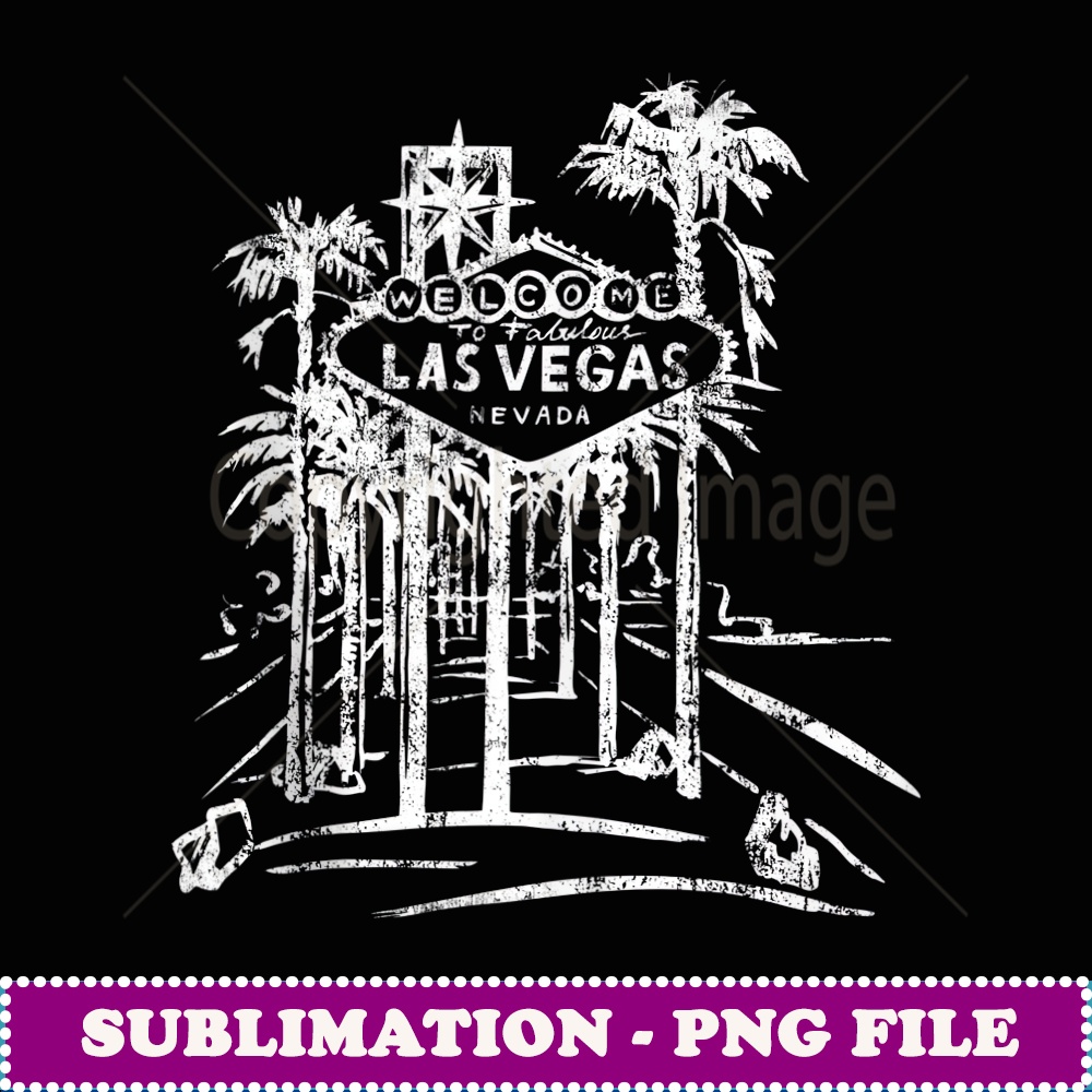 Las Vegas Strip Retro Famous Sign Nevada Souvenir Gift - Pre | Inspire ...