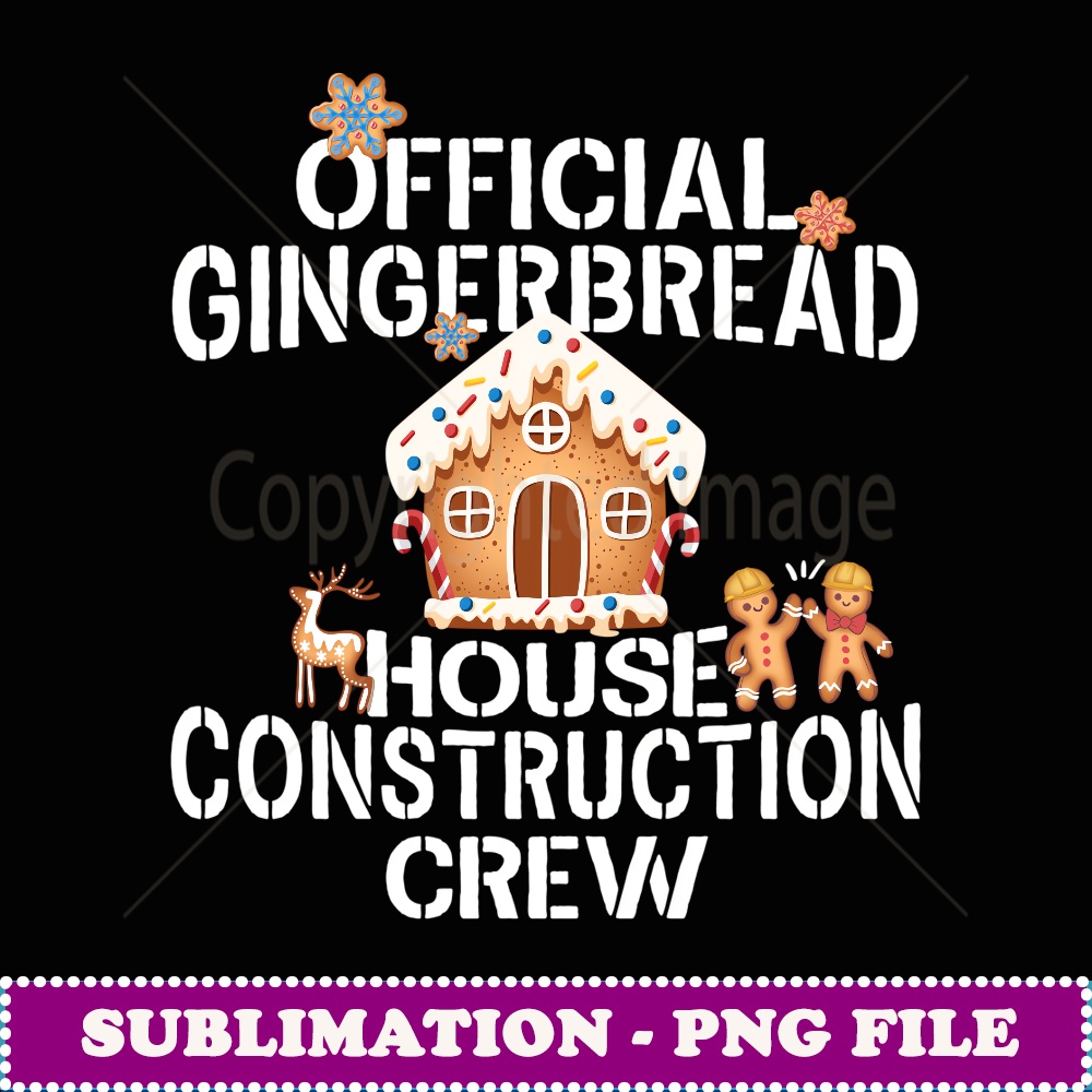 Official Gingerbread House Construction Crew Decorating - Re | Inspire ...