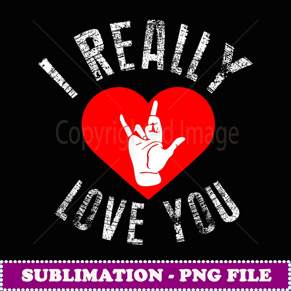 American Sign Language I Really Love You ASL - Signature Sub - Inspire ...