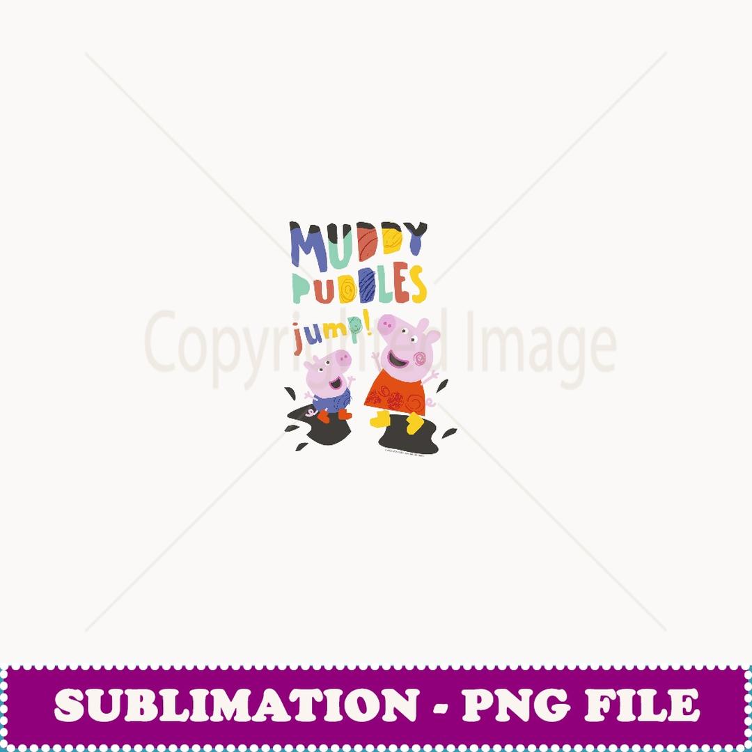 Peppa Pig Muddy Puddles Jump! Peppa & George Having Fun - In | Inspire ...