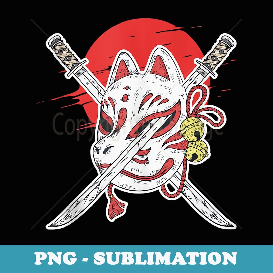 Japan Anime Mask Kitsune Style Samurai Oni Monster - Sublima | Inspire ...
