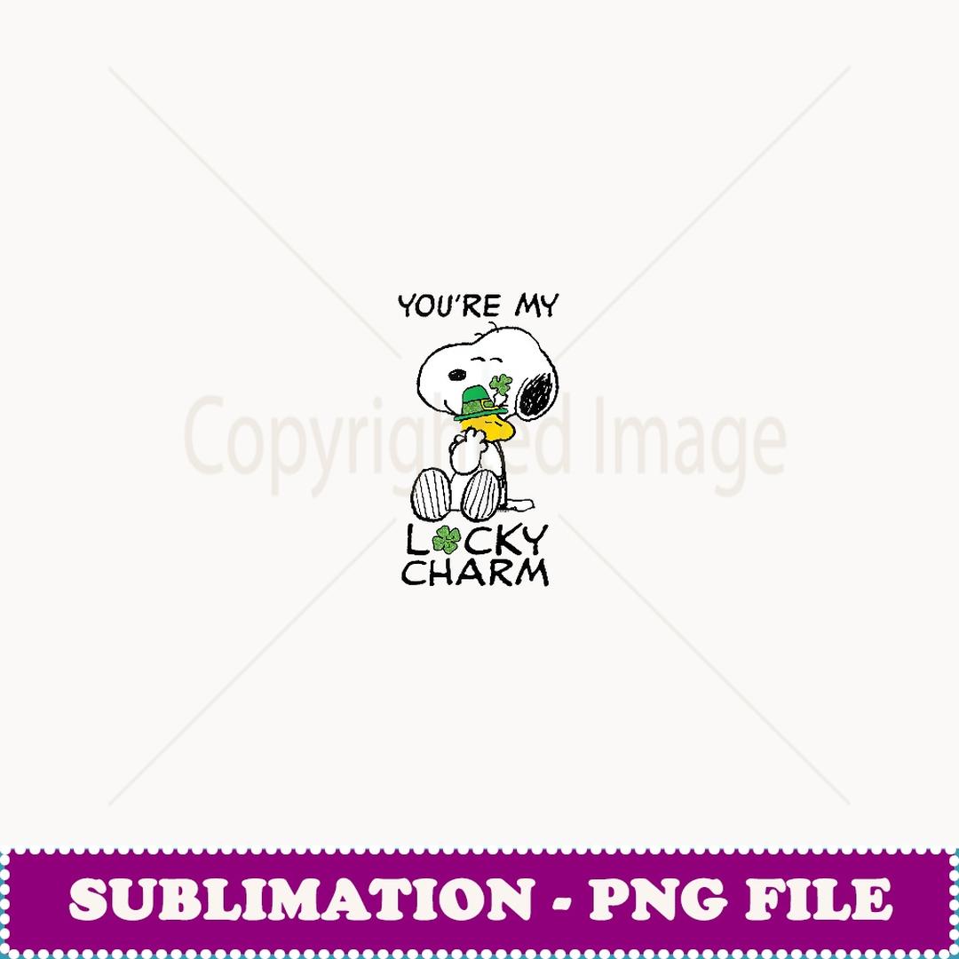 Peanuts St. Patrick's Snoopy Lucky Charm Clover - | Inspire Uplift