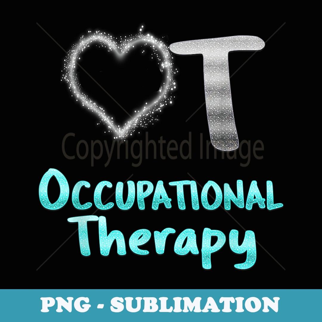 Occupational Therapy OT Love Heart - Exclusive PNG Sublimati | Inspire ...