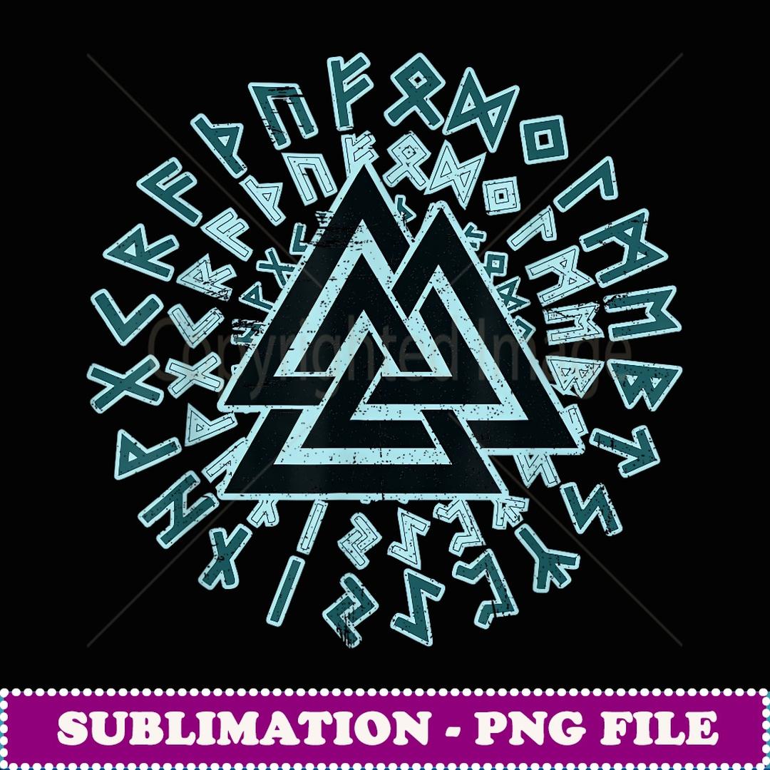 Valknut Viking Symbol Norse Viking Gift - PNG Sublimation Di | Inspire ...
