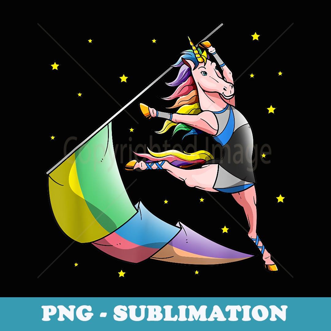 Color Guard Unicorn Winter Guard Flag Tossing s Girls - Prem | Inspire ...