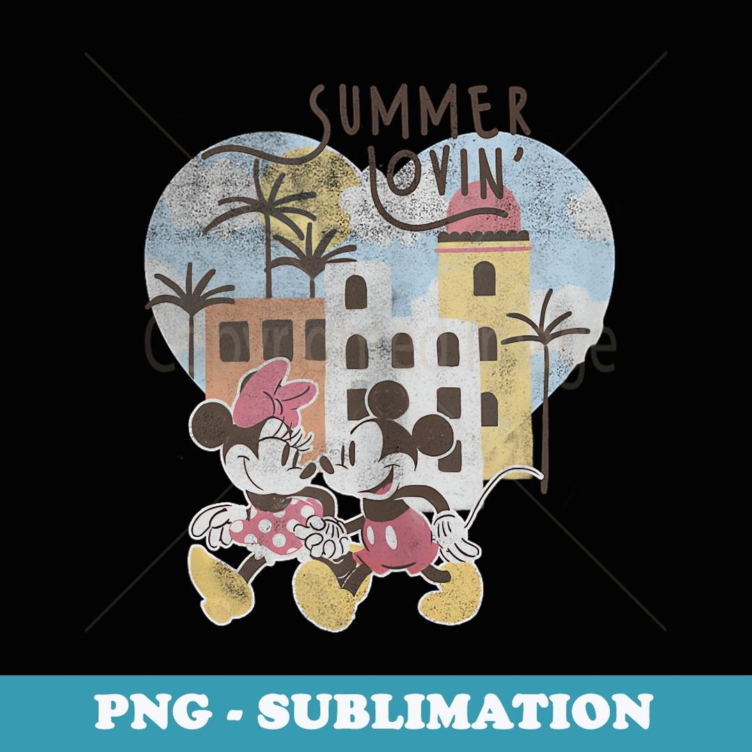 Disney Mickey & Minnie Summer Lovin' Beach Vibes - PNG Trans | Inspire ...