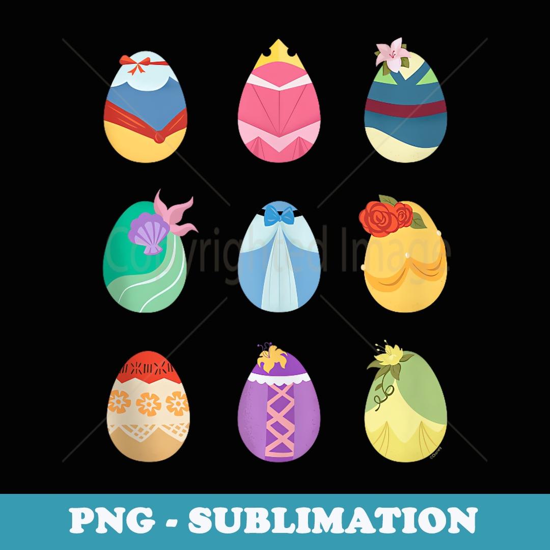 Disney Princess Easter Spring Nine Decorated Easter Eggs - S | Inspire ...