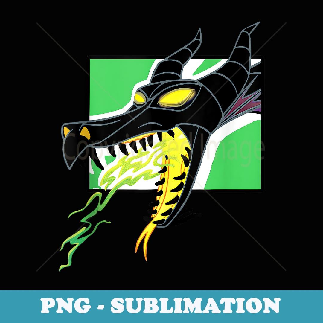 Disney Maleficent Fire Breathing Dragon Portrait - Artistic | Inspire ...