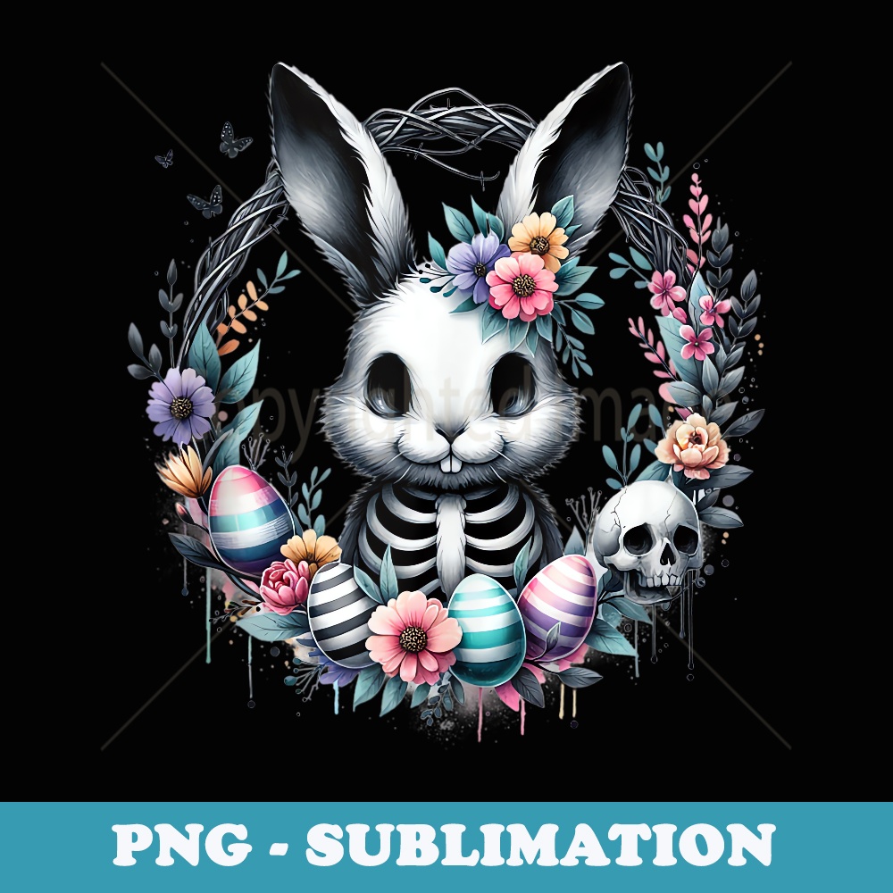 Easter Sunday Gothic Bunny Christian Egg Hunter Goth Rabbit | Inspire ...