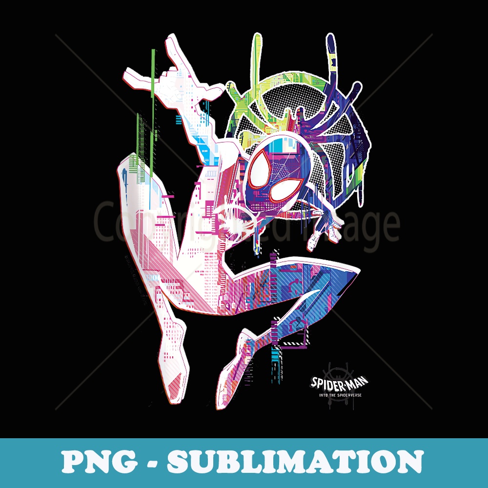 Marvel Spider-Man Spiderverse Watercolor Spidey Pose - PNG S | Inspire ...