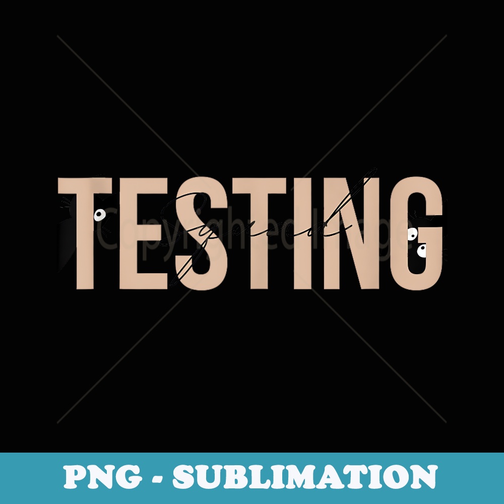 Rock The Test Happy Test Day Testing Squad Teacher Funny cat | Inspire ...