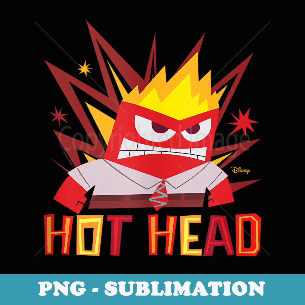 Inside Out 2 - Anger Hot Head Emotion Character | Inspire Uplift