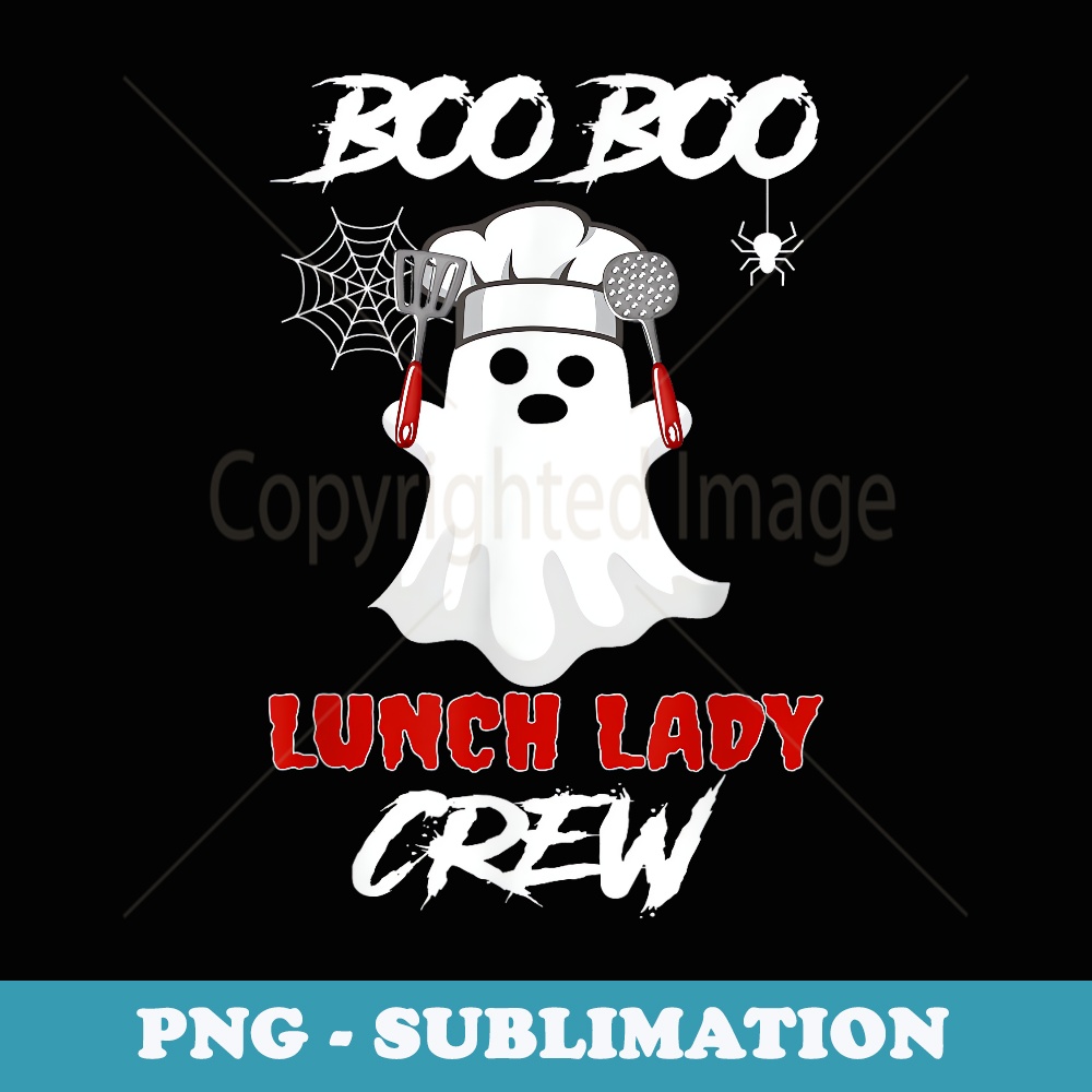 Halloween Ghost Chef Funny Boo Lunch Lady Cafeteria Costume | Inspire ...