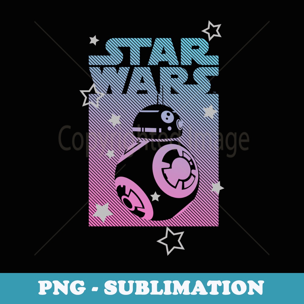 Star Wars Retro Classic BB-8 Astromech Droid Stars Logo - El | Inspire ...