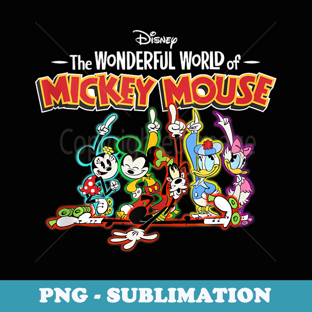 Disney The Wonderful World of Mickey Mouse Disco - PNG Trans | Inspire ...