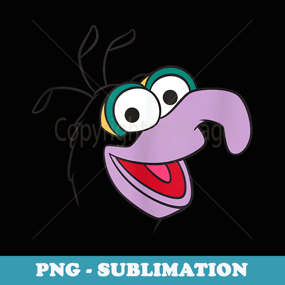 Disney The Muppets Gonzo Big Face - Sublimation PNG File | Inspire Uplift