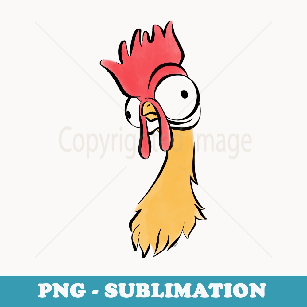 Disney Moana Heihei Rooster Chicken Big Face Costume - Moder | Inspire ...