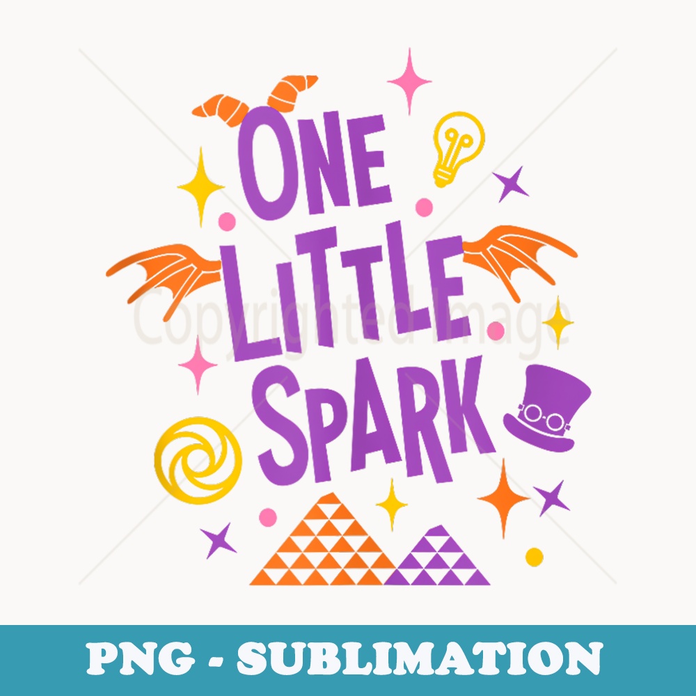 One Little Spark Figment - PNG Transparent Sublimation Desig | Inspire Uplift
