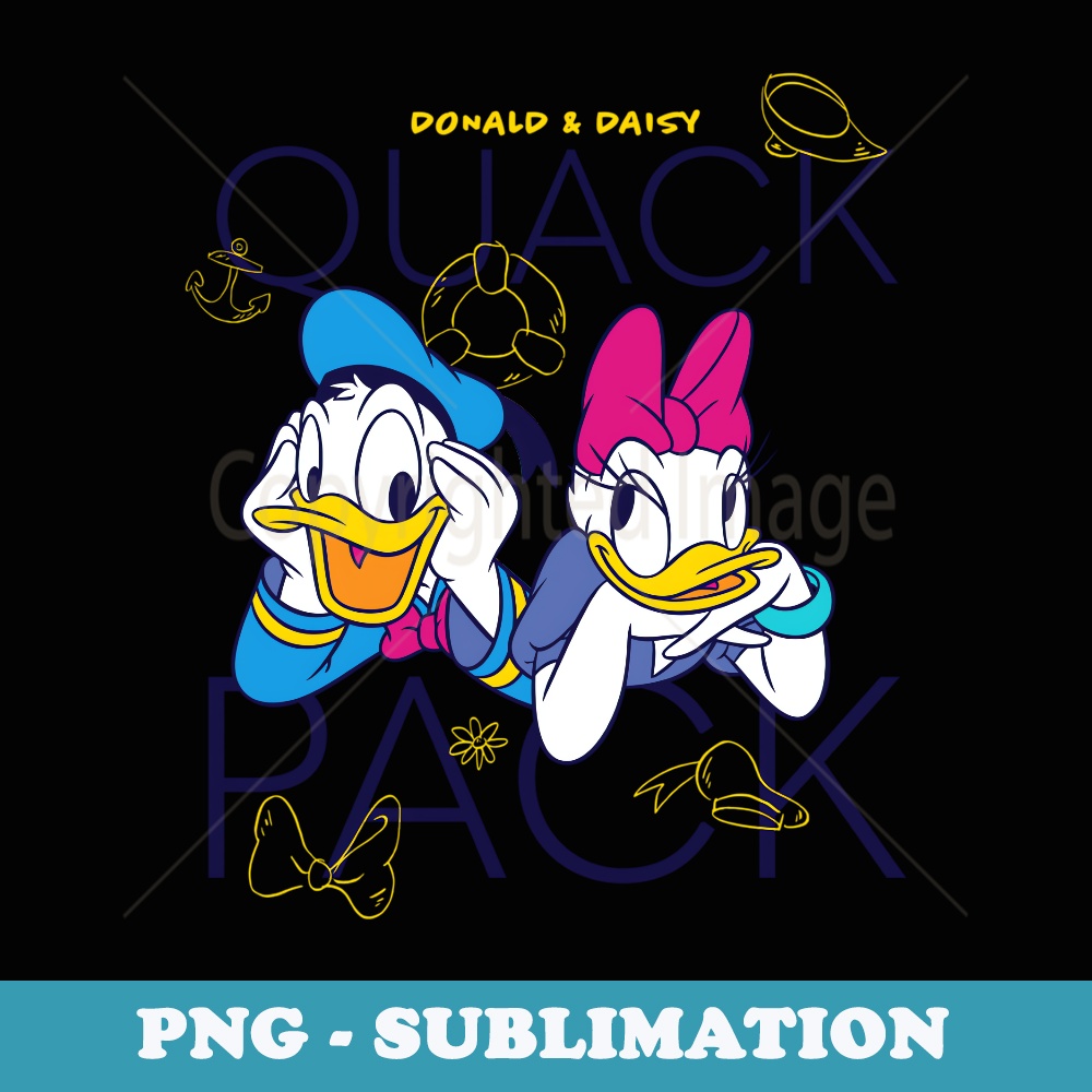 Disney Mickey And Friends Donald Daisy Quack Pack Chest Logo | Inspire ...