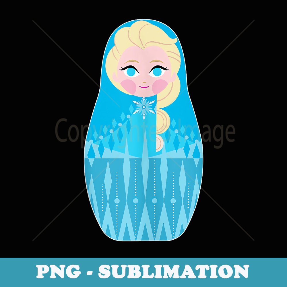 Disney Frozen Cute Elsa Matryoshka Doll Big Chest Portrait - | Inspire ...