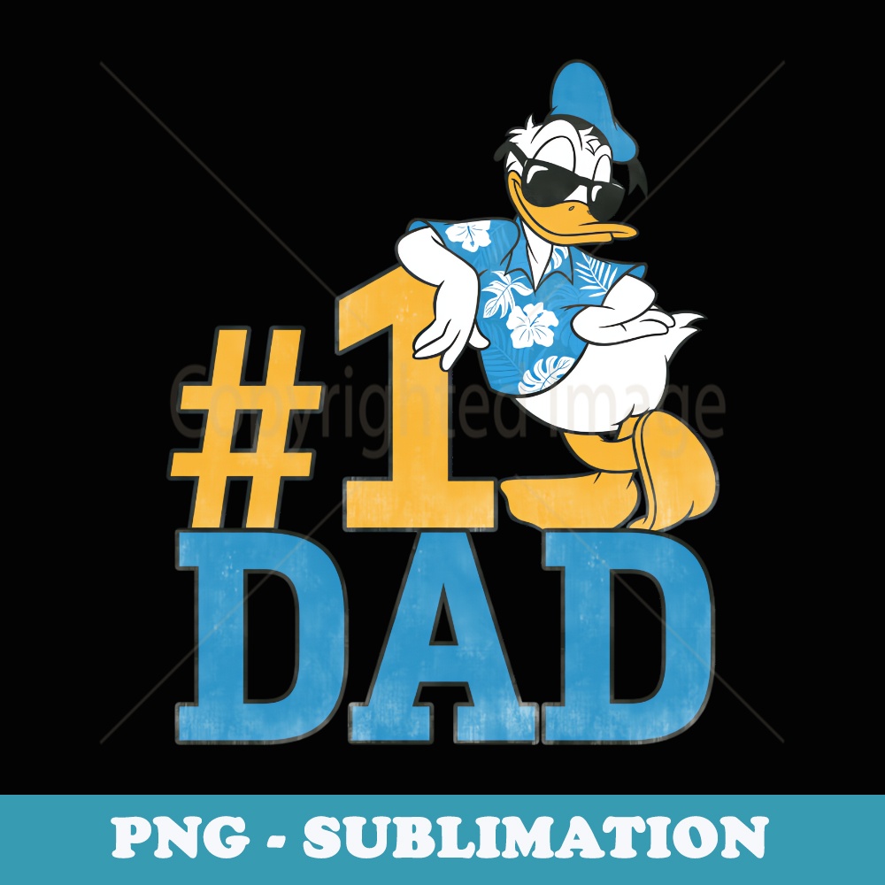 Disney Donald Duck Number One Dad Sunglasses Fathers Day - M | Inspire ...
